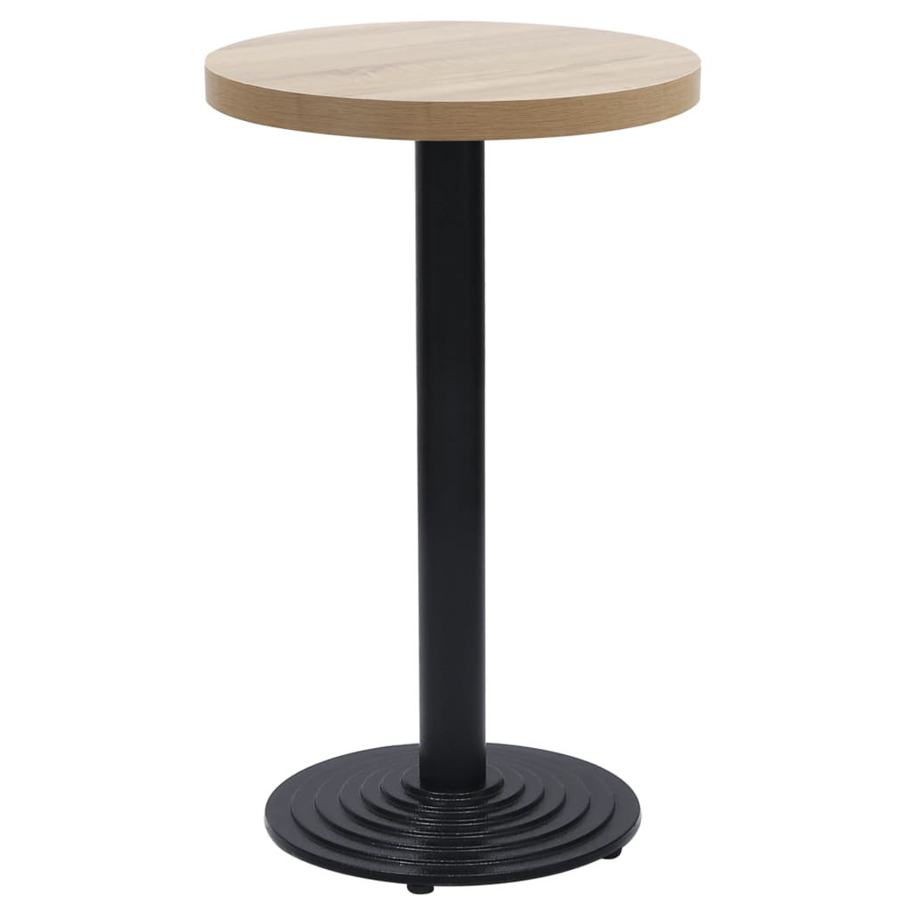 Latitude Run® Bistro Table Leg Black Cast Iron Standard Bistro Table ...