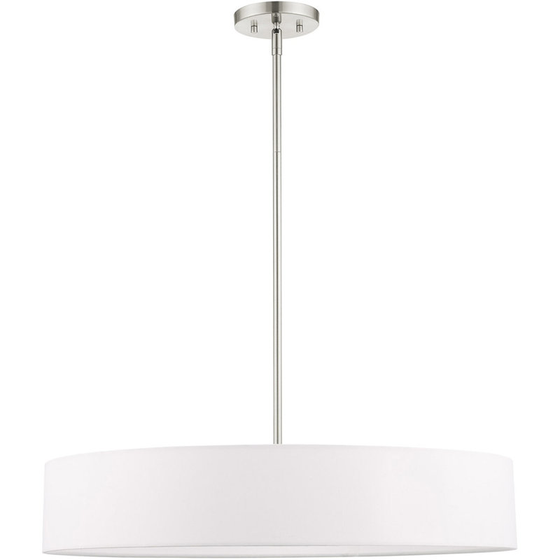 Lighting Lumens 5 - Light Drum Chandelier | Wayfair