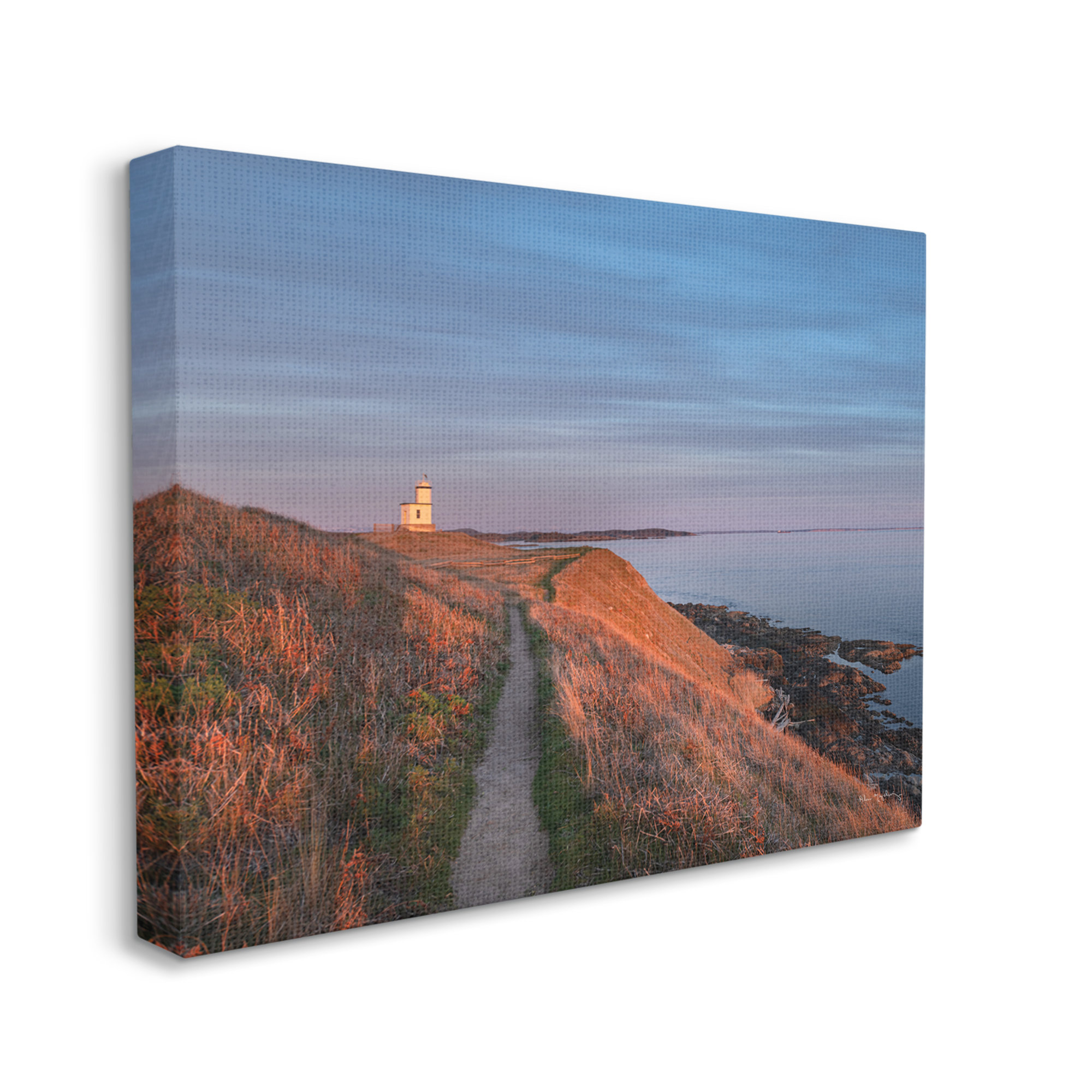 Stupell Industries Path to Lighthouse by Alan Majchrowicz - Wrapped ...