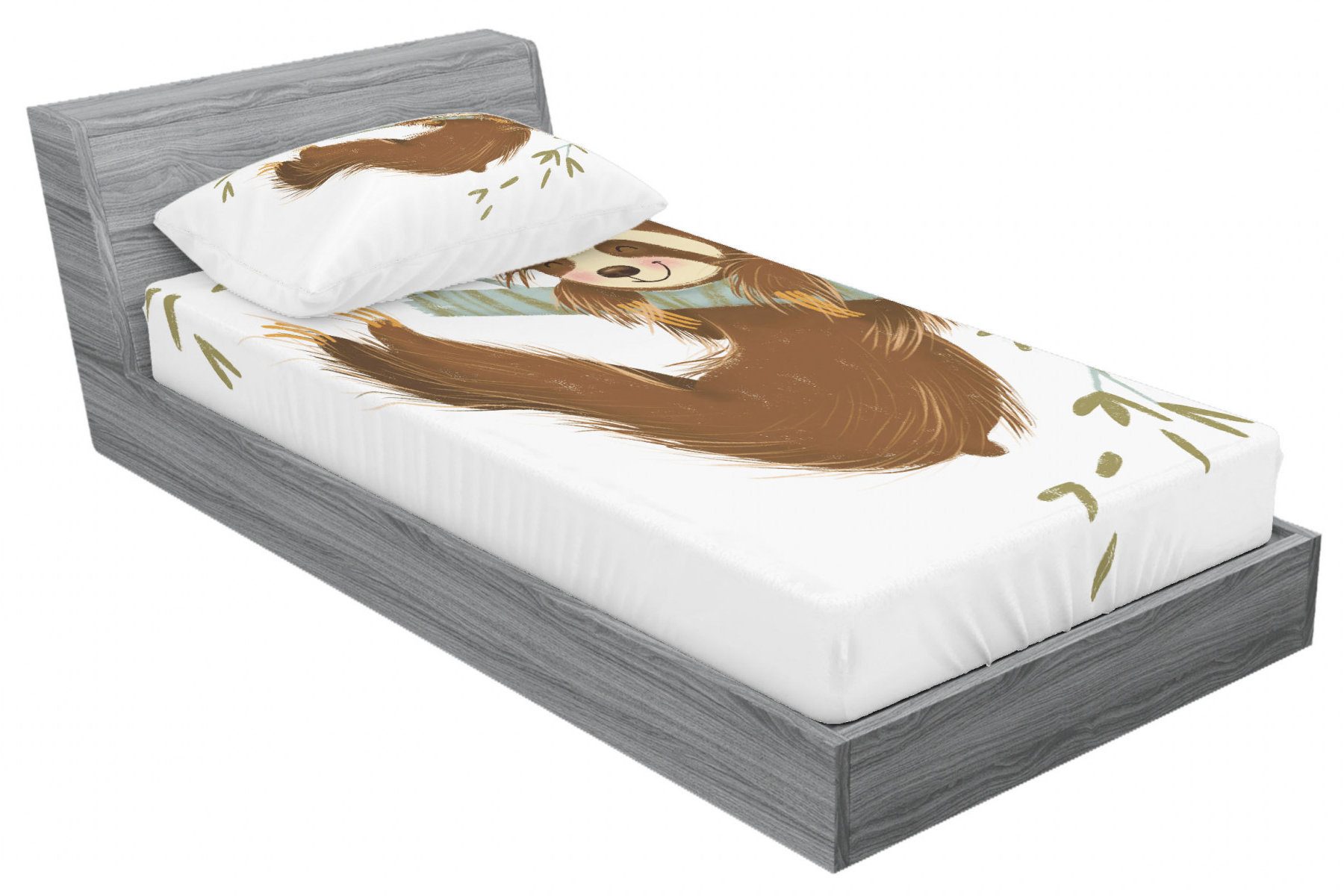 Ambesonne Sloth Sheet Set & Reviews | Wayfair