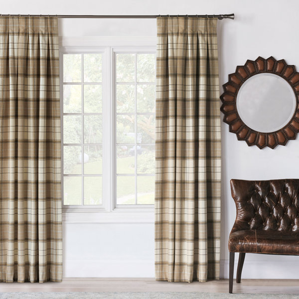 Eastern Accents Aldrich Wool Room Darkening Curtain Panel | Wayfair