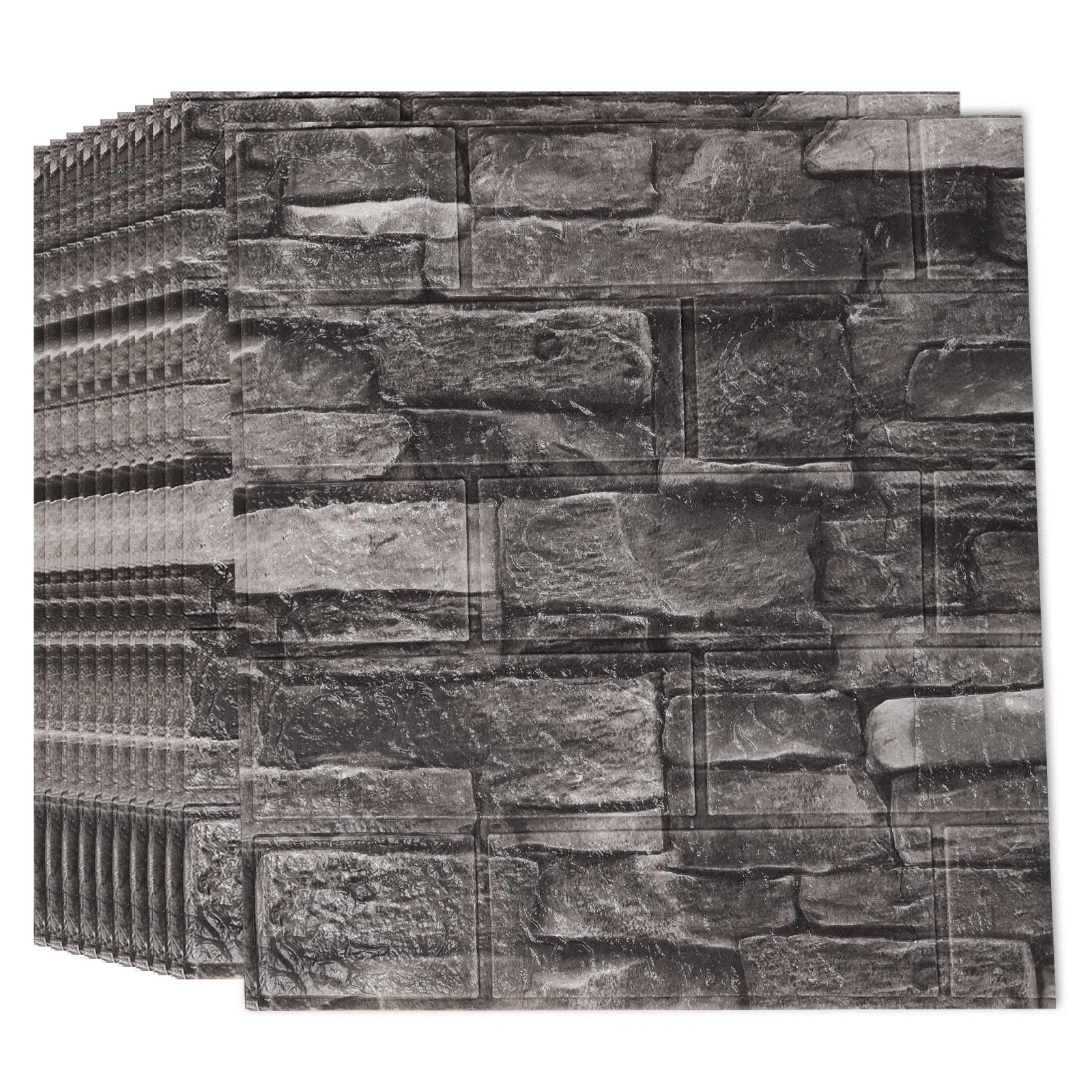 Konelia 3D Brick Decal(Set Of 10) - Wayfair Canada