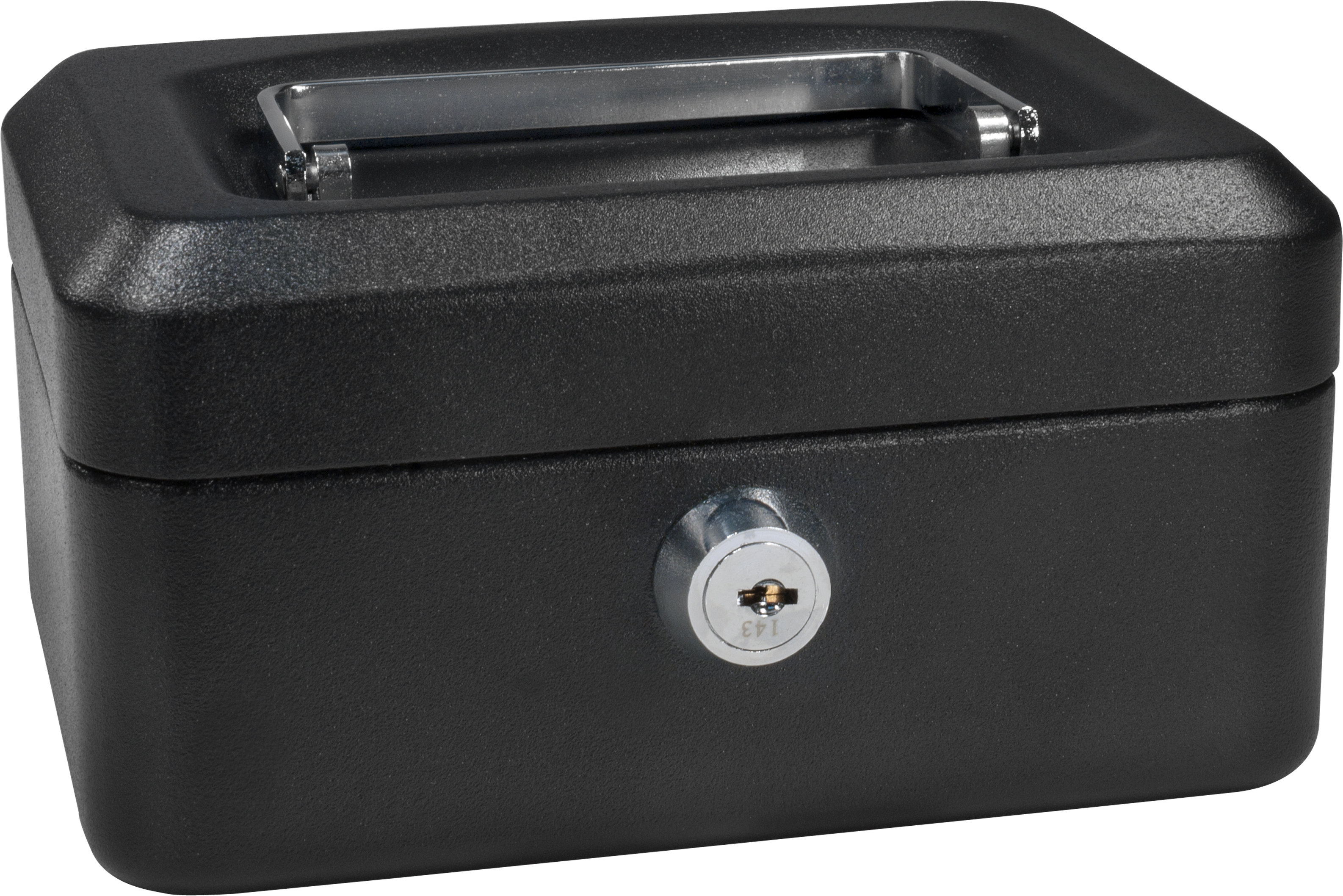 Barska 6" CASH BOX W KEY LOCK BLK & Reviews | Wayfair