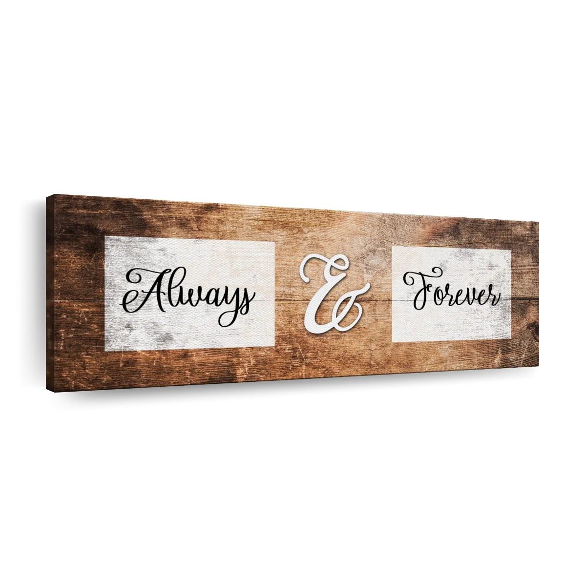 Trinx Always And Forever Marriage Quote Canvas Print - Wayfair Canada
