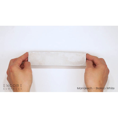Encore Surfaces Marrakech 2" x 8" Zellige Italian Porcelain Tile ...
