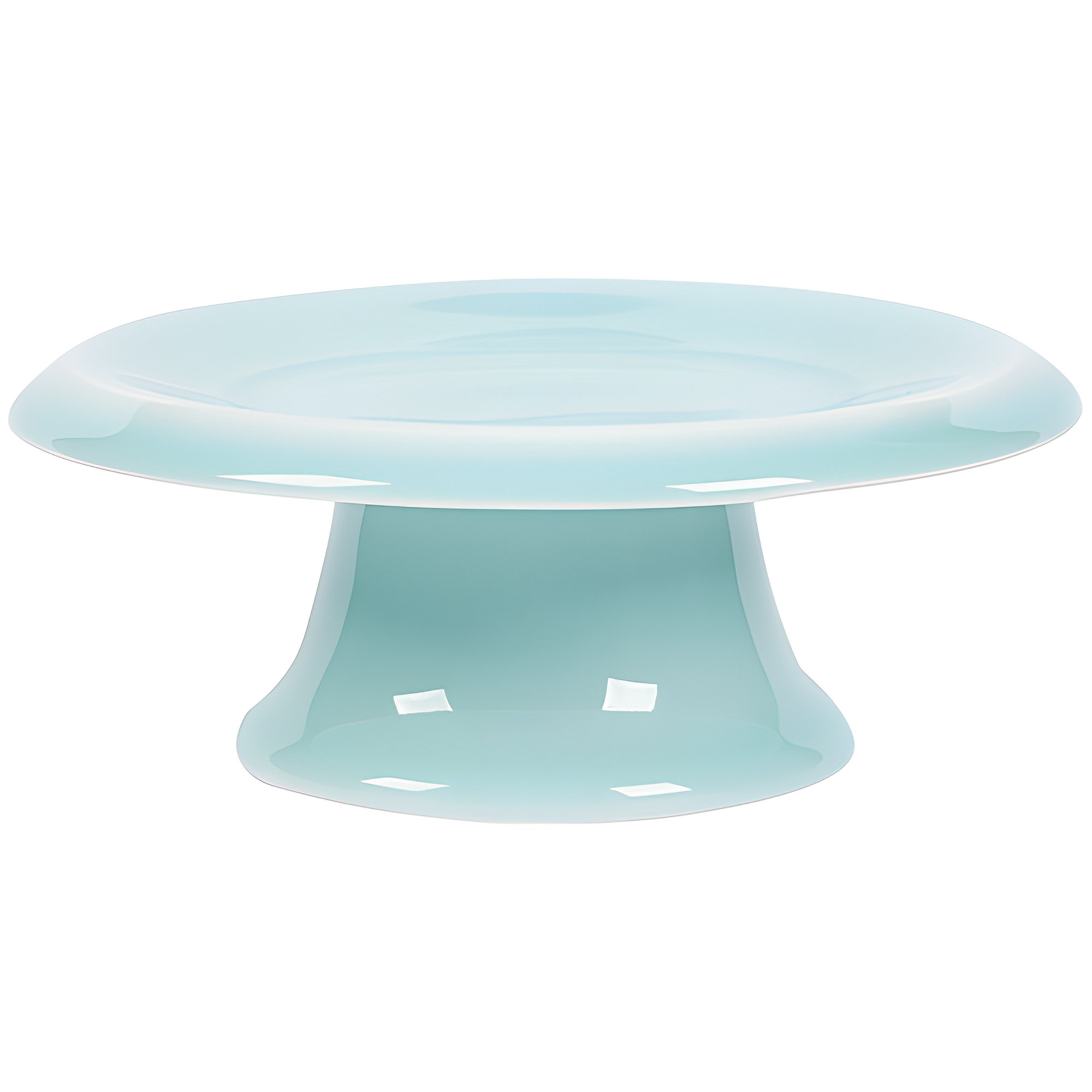 Beachcrest Home™ Celadon High Leg Tray - Ceramic Creative Dim Sum Plate ...