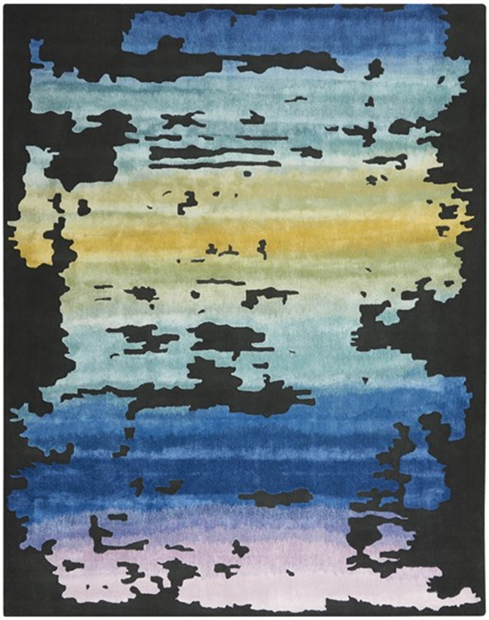 Prismatic Nourison Prismatic Area Rug Black/Multi | Wayfair