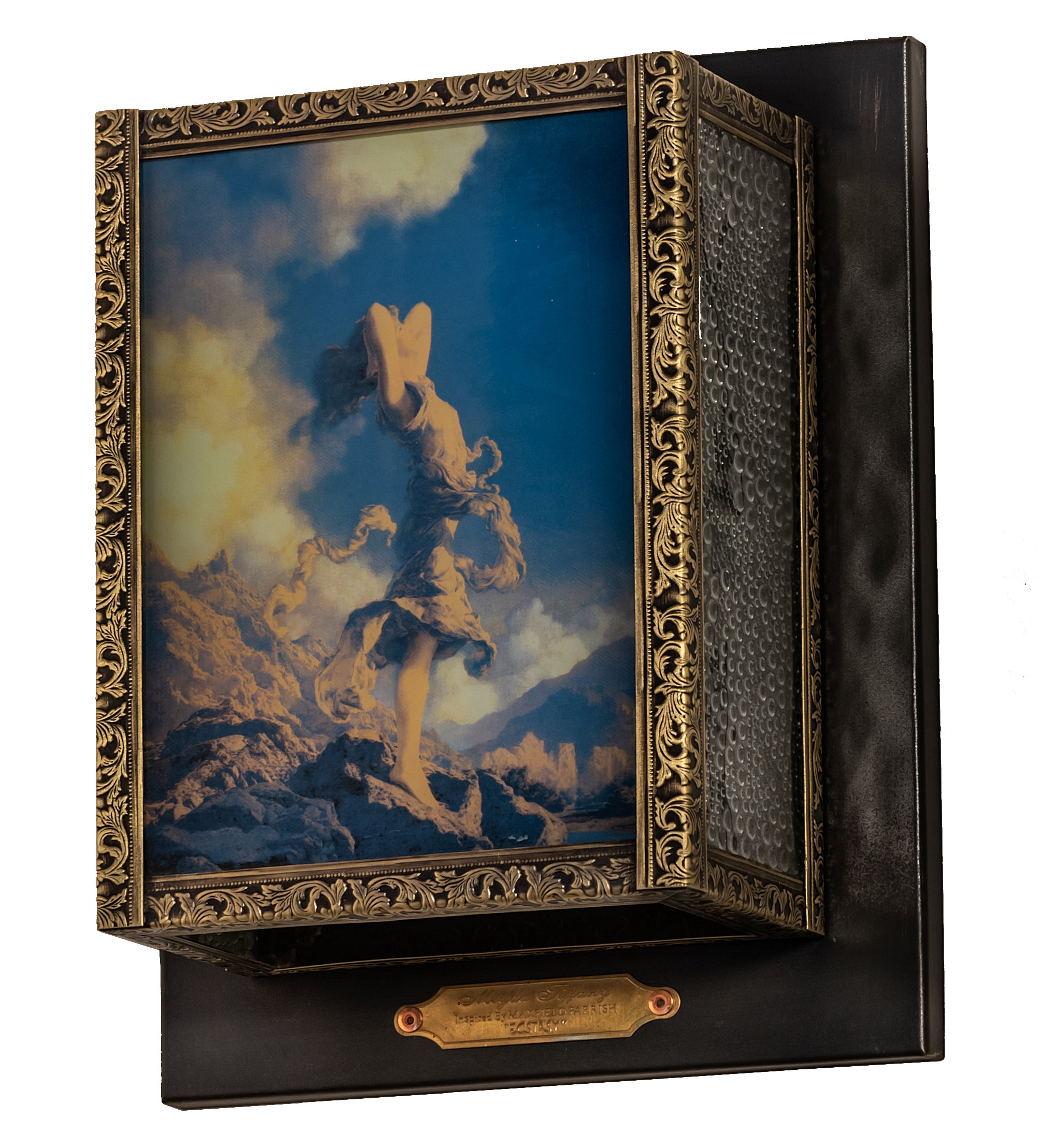 Meyda Lighting Maxfield Parrish 1 - Light Ecstacy Flush Mounted Sconce ...