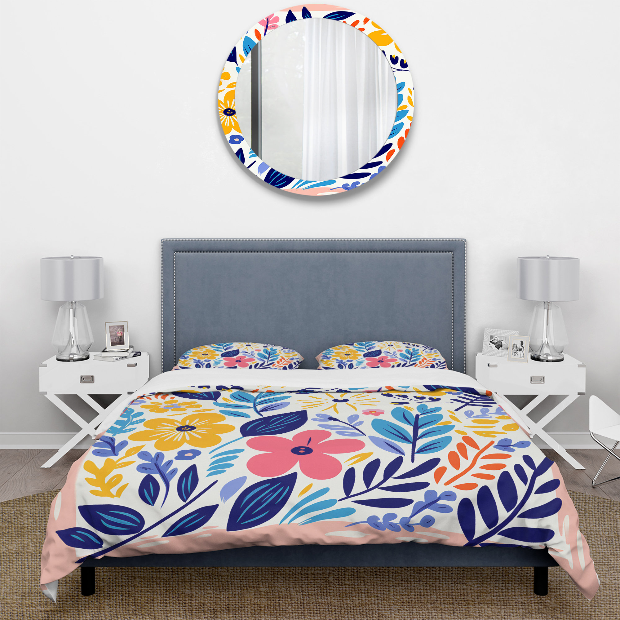 Design Art Henri Matisse Style Floral Pattern IV - Assorted Bouquets ...