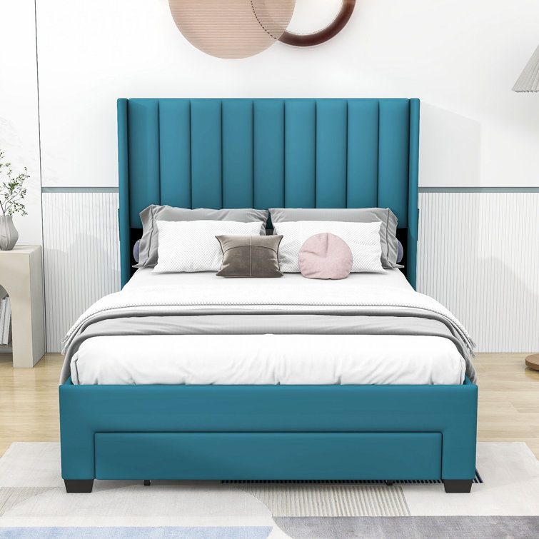 Mercer41 Malinalli Low Profile Storage Platform Bed | Wayfair