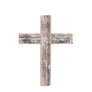 August Grove® Old Wooden Cross Wall Décor & Reviews | Wayfair