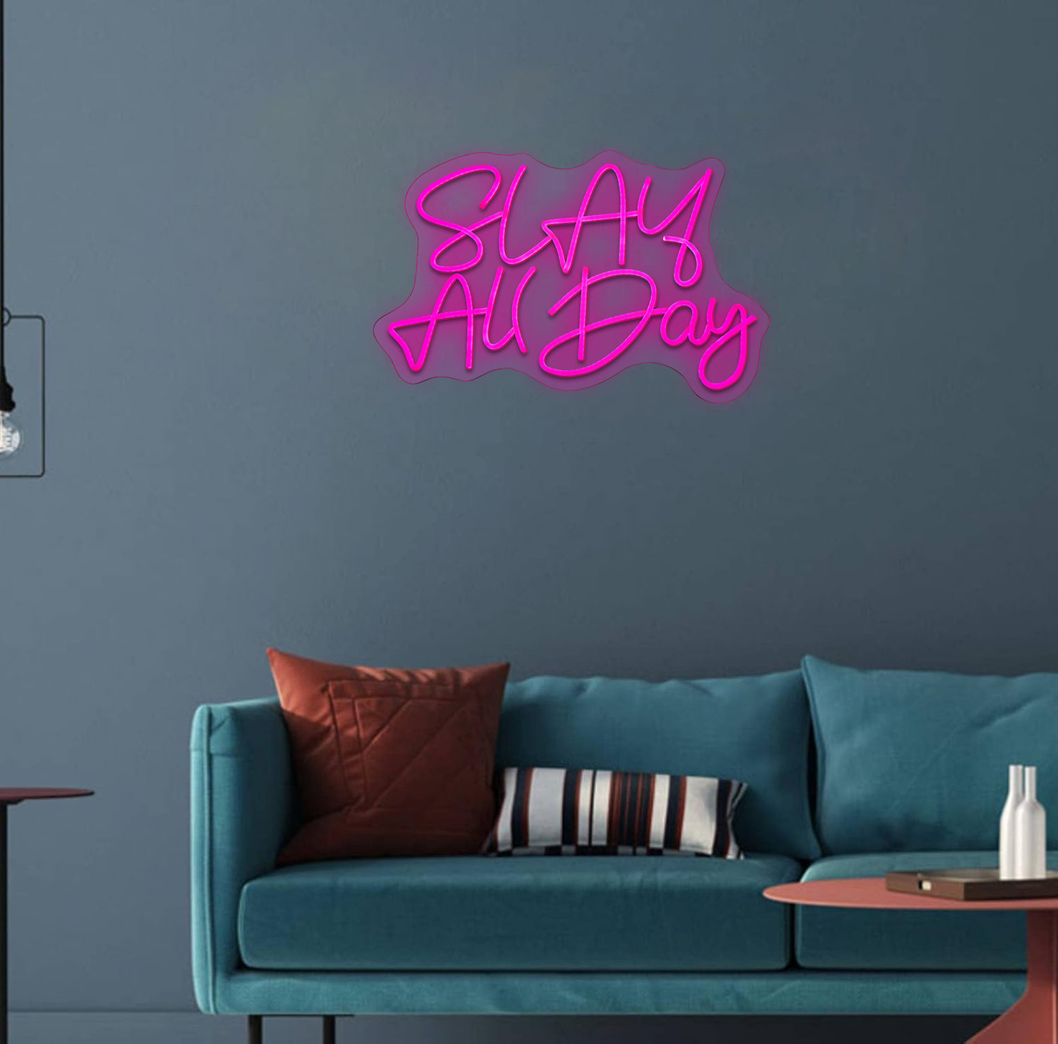 Ivy Bronx Slay All Day Neon Sign - 14" x 22" | Wayfair