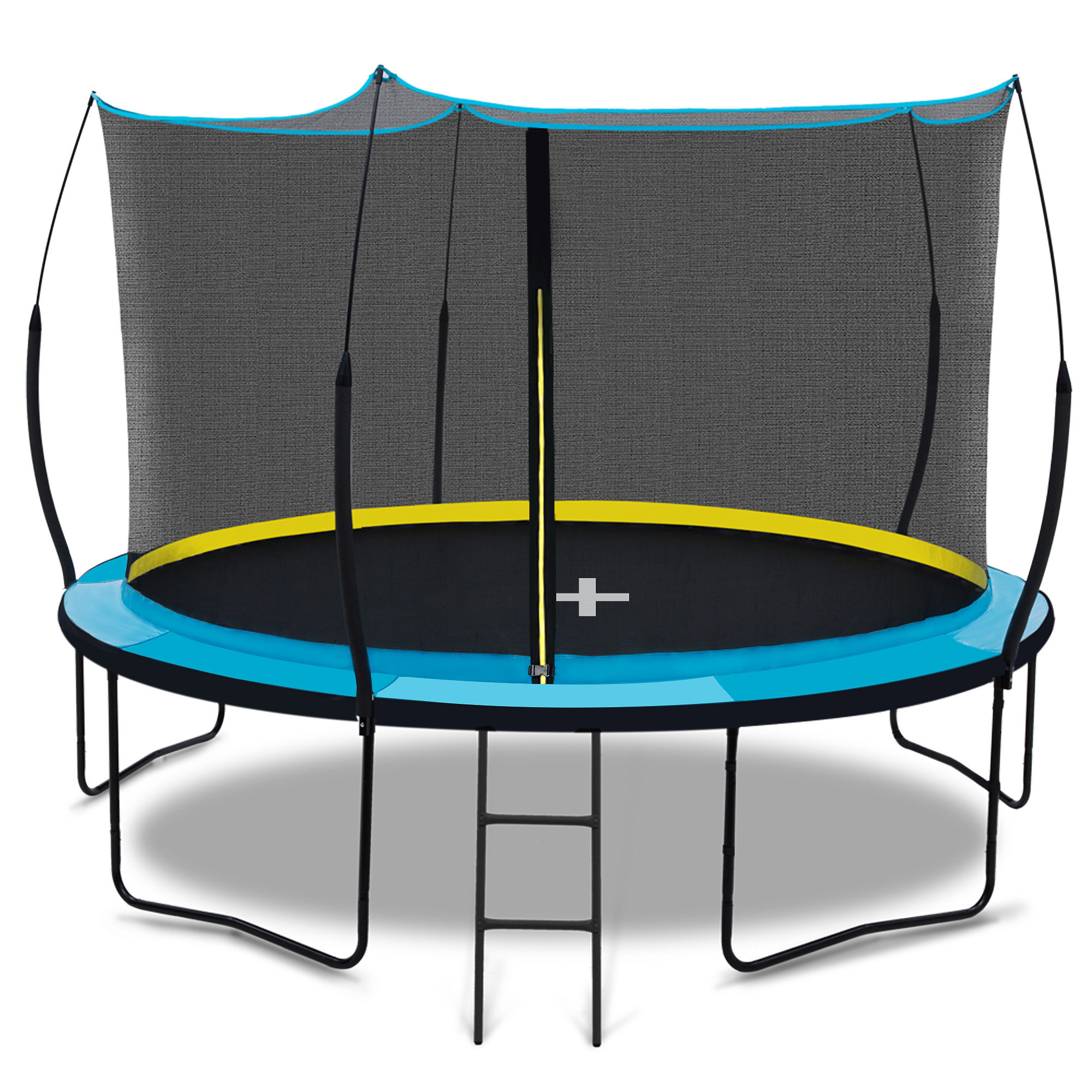 Ceballos 12FT Recreational Trampolines With Enclosure For Kids And ...