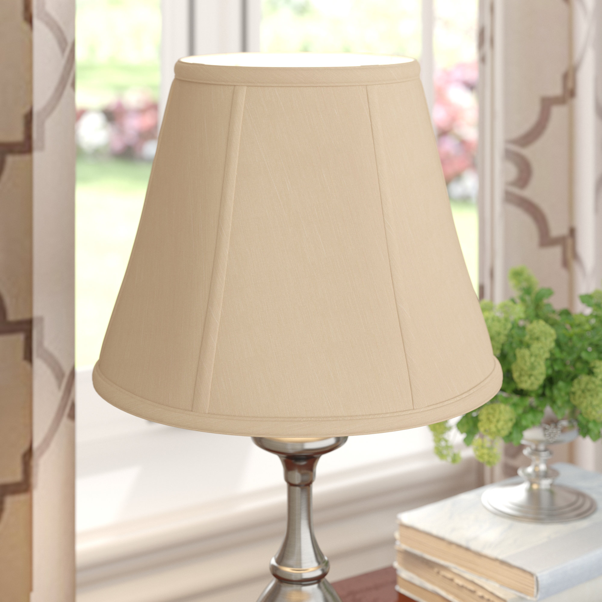 Darby Home Co Silk/Shantung Empire Lamp shade ( Spider ) & Reviews ...