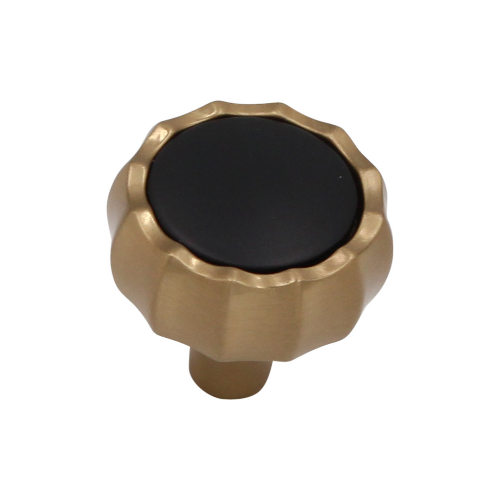 Salo Art Design Fluted 1 1/8 Length Abstract Knob & Reviews | Wayfair