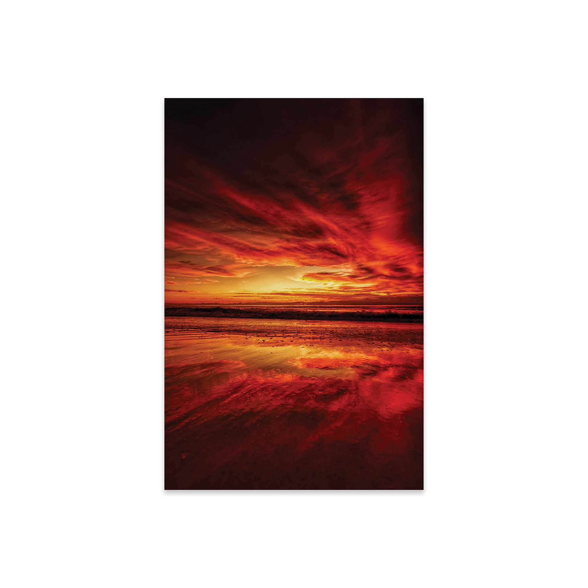 Highland Dunes Sky Fire Print On Acrylic Glass - Wayfair Canada