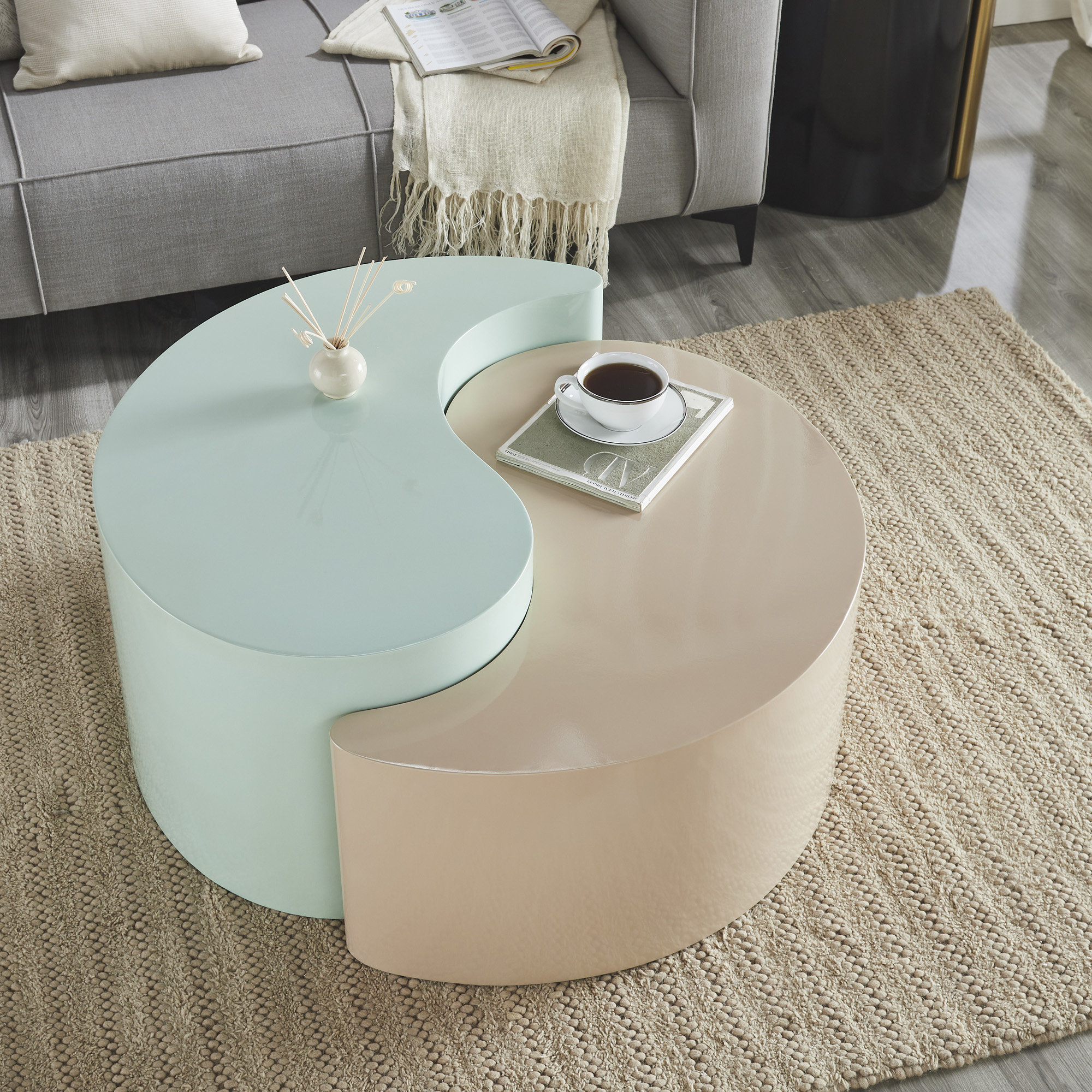Orren Ellis Modern & Contemporary Style Coffee Table For Living Room ...