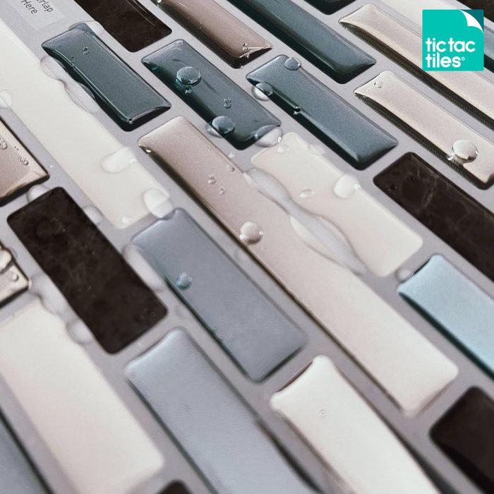 TicTacTiles PVC Peel and Stick Mosaic Tile & Reviews | Wayfair