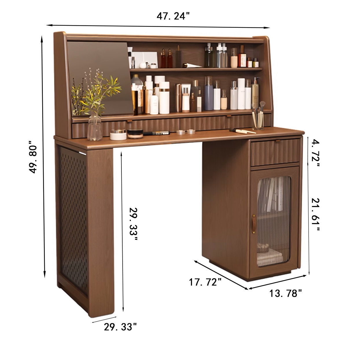 Hokku Designs Makaylin Vanity | Wayfair