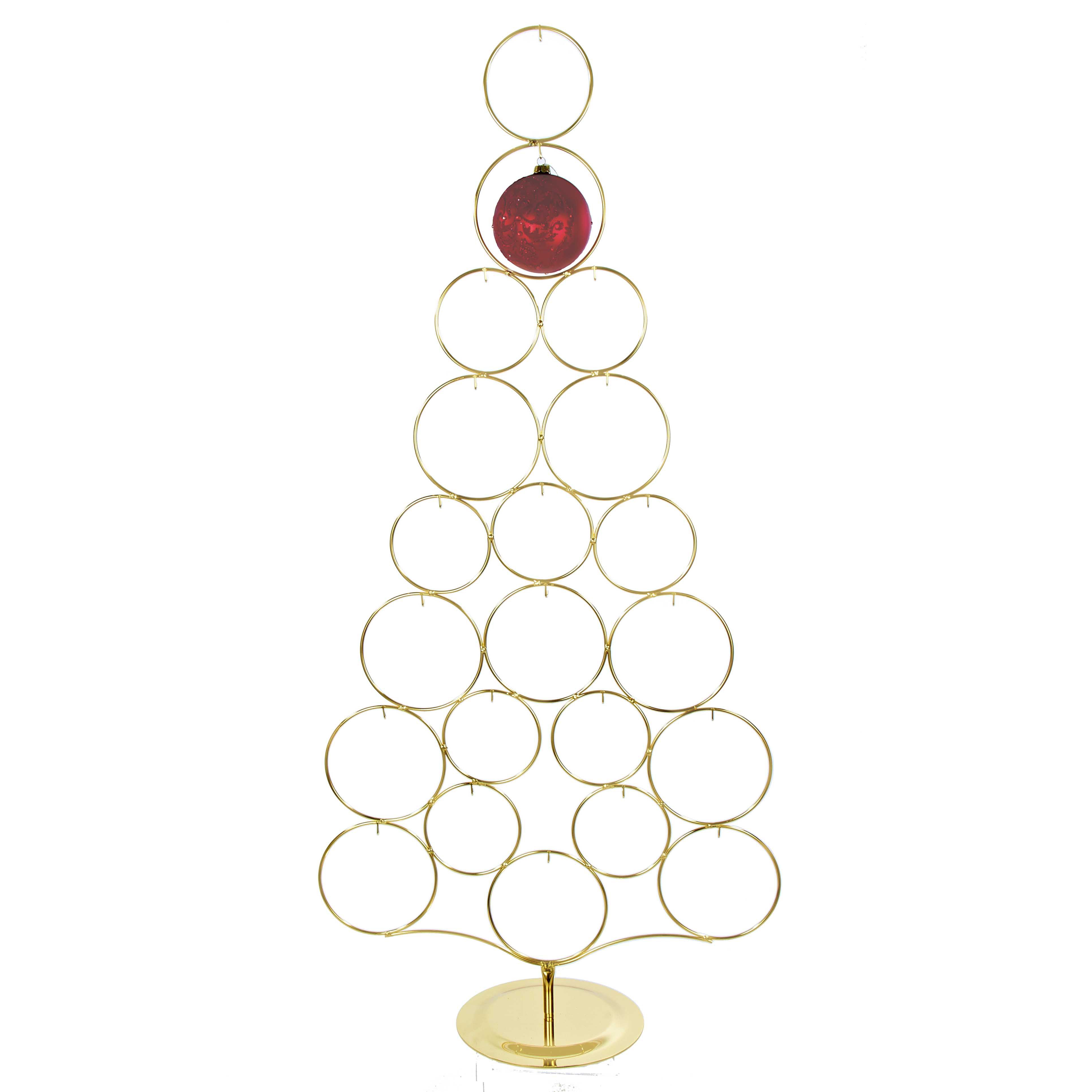Kurt Adler Gold Metal Tree Rack | Wayfair
