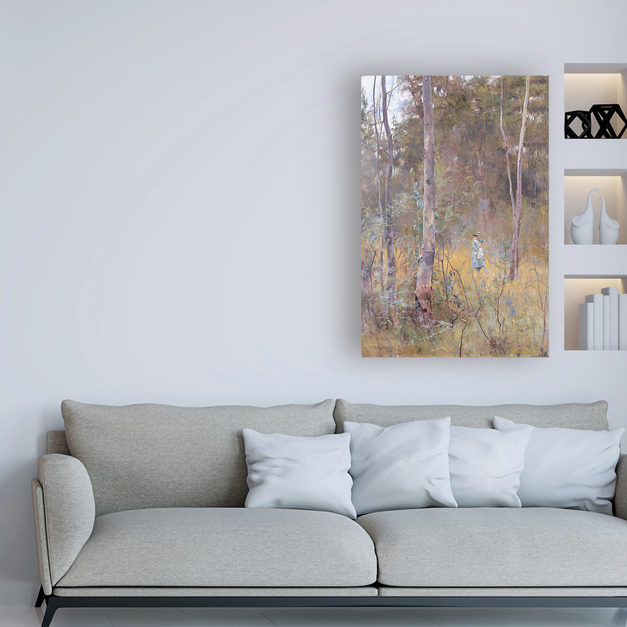 Charlton Home® 'Lost' by Frederick McCubbin - Wrapped Canvas Print ...