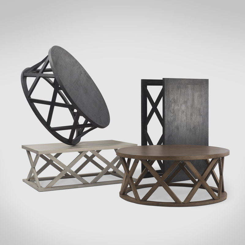 Birch Lane™ Royale LamSolid Wood Frame Coffee Table & Reviews | Wayfair