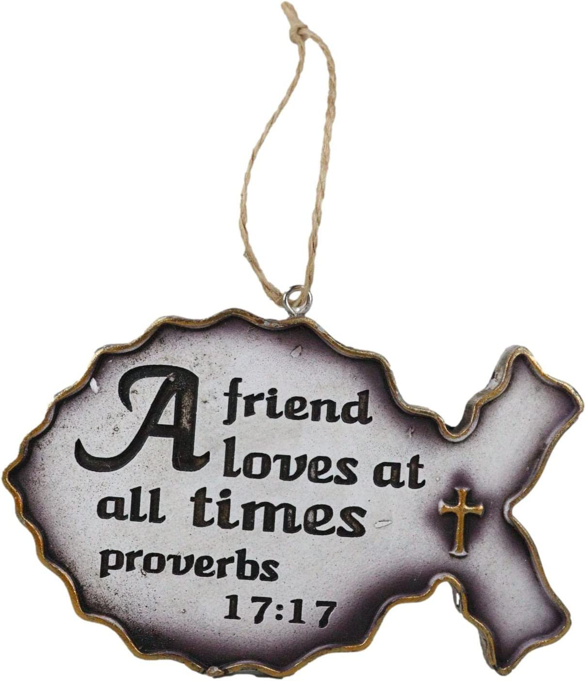 Trinx Reanna Bible Verses Christian Fish Ichthys | Wayfair