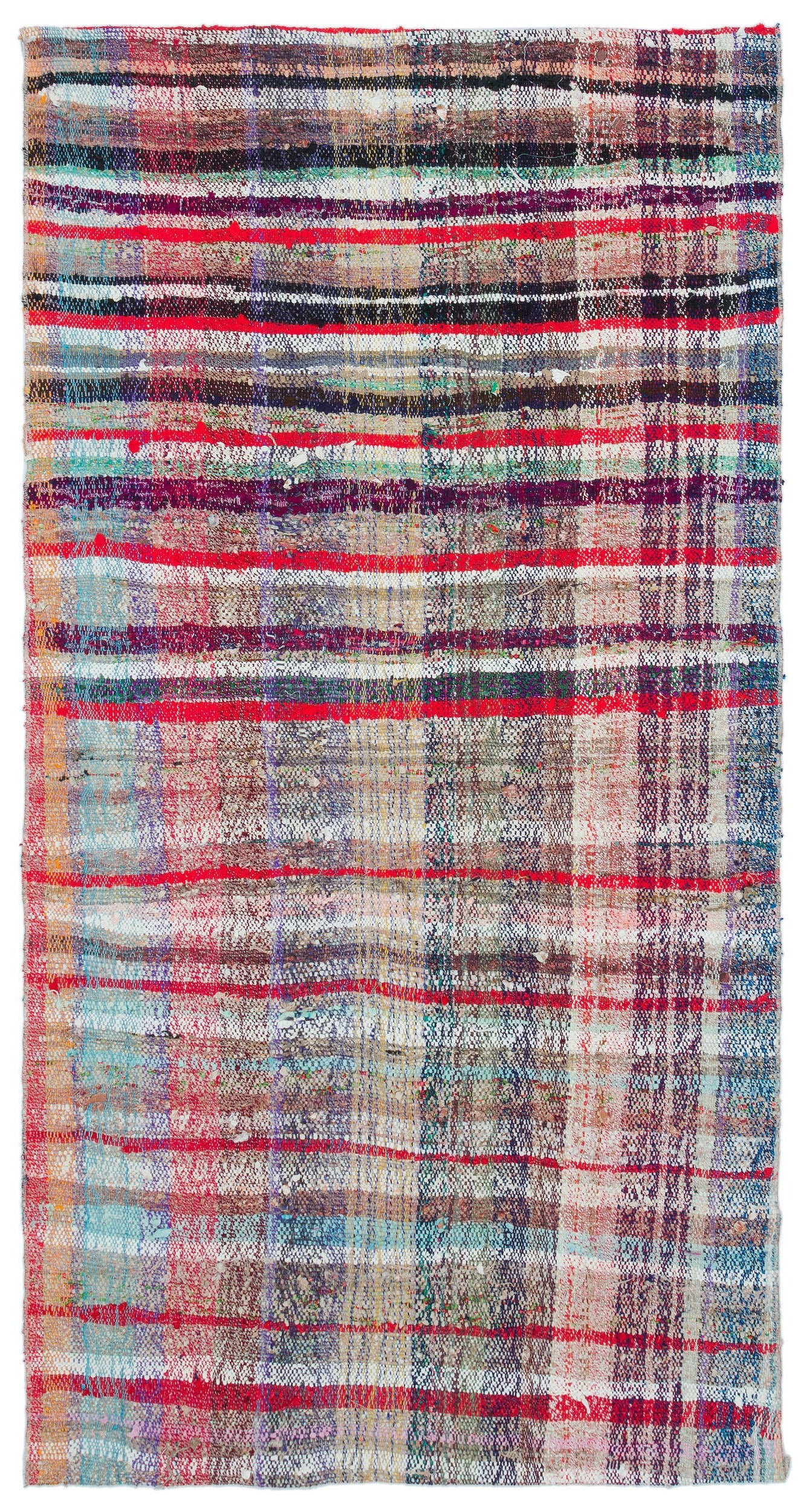 Foundry Select Rodericka Hand Knotted Wool Striped Rug | Wayfair