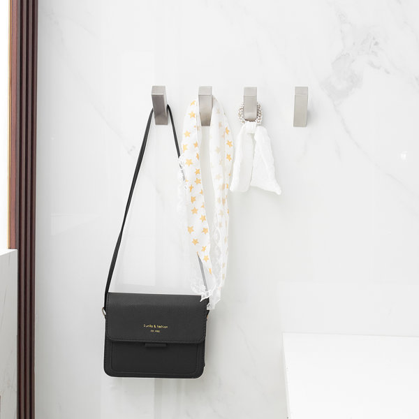 Greenspring Rectangle Bathroom Robe Hook And Towel Hook In Stainless ...