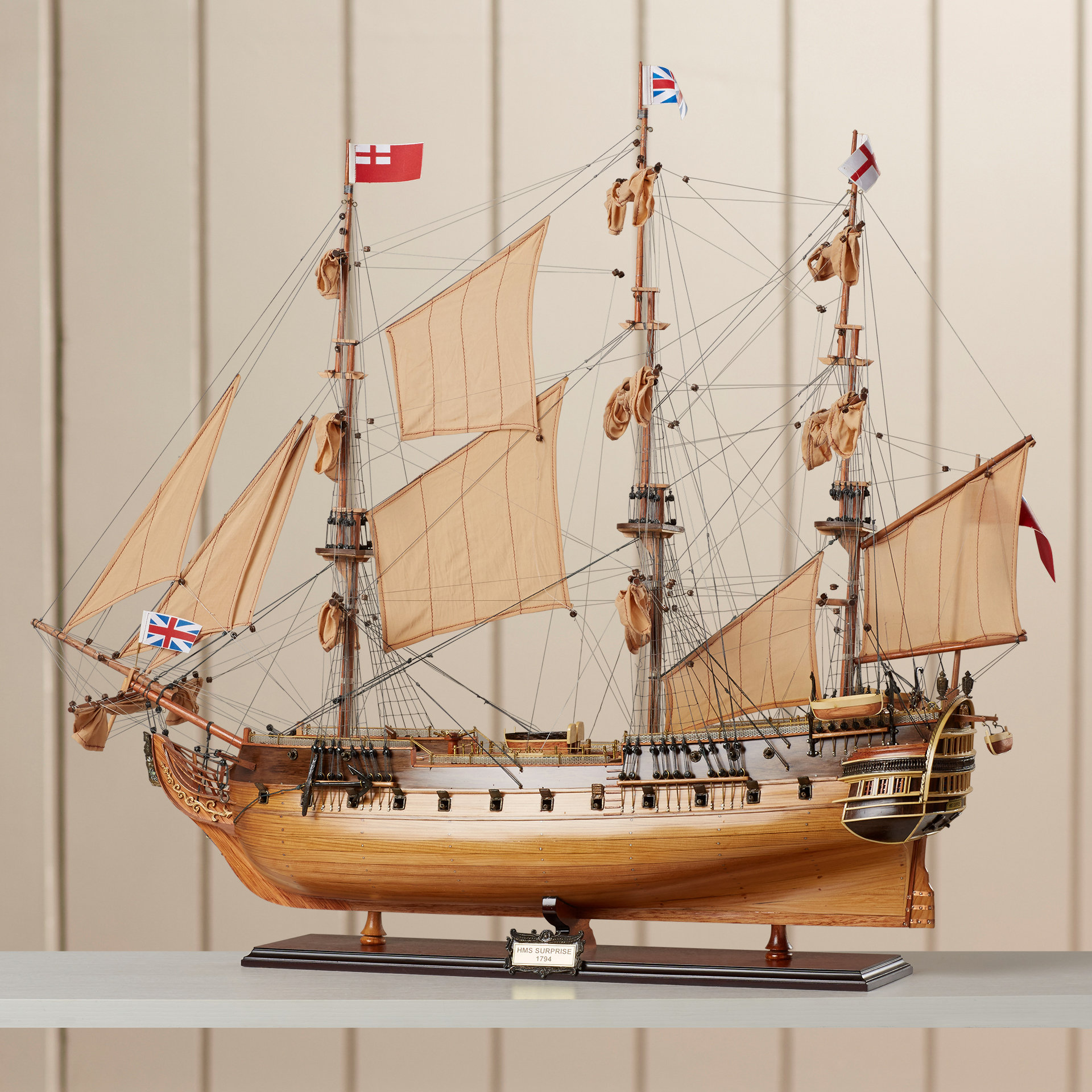 Breakwater Bay HMS Surprise Model Boat & Reviews | Wayfair