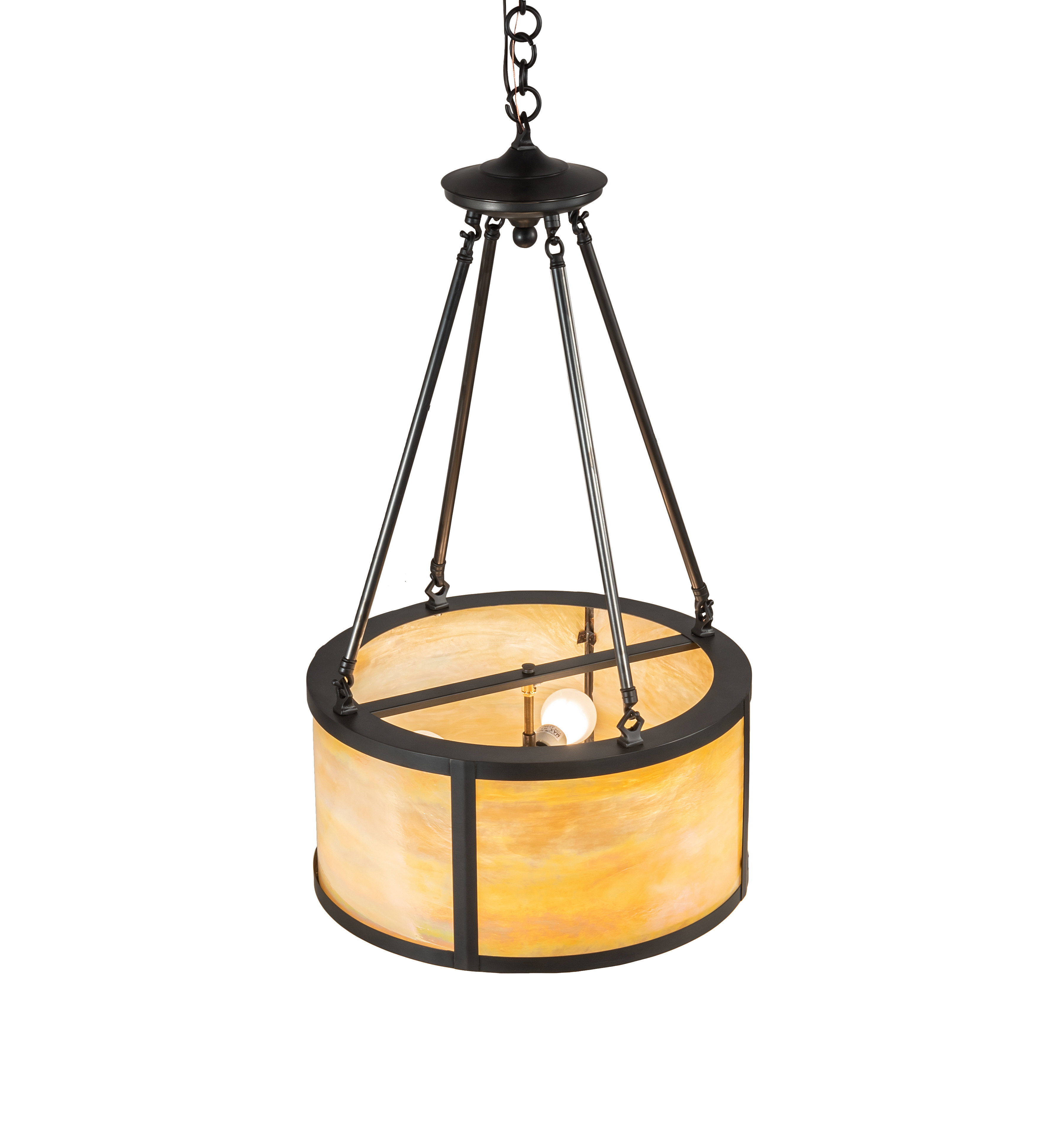 Meyda Lighting Pomona 4-Light Geometric Drum Pendant | Wayfair