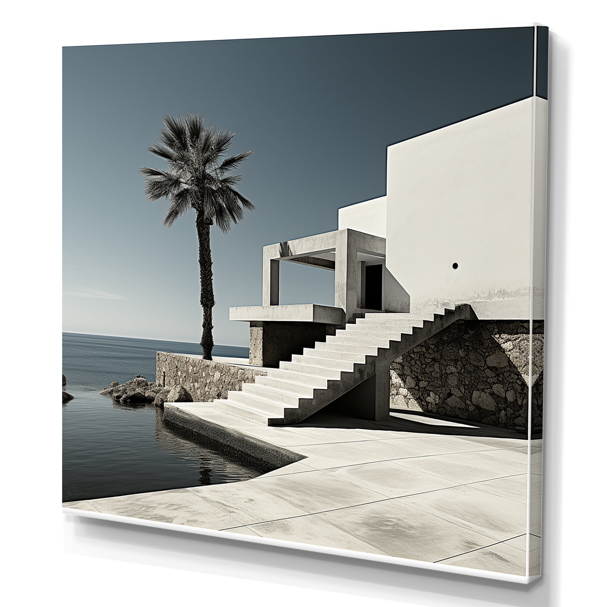 Highland Dunes Dream Beach House Horizon III - Print on Canvas | Wayfair