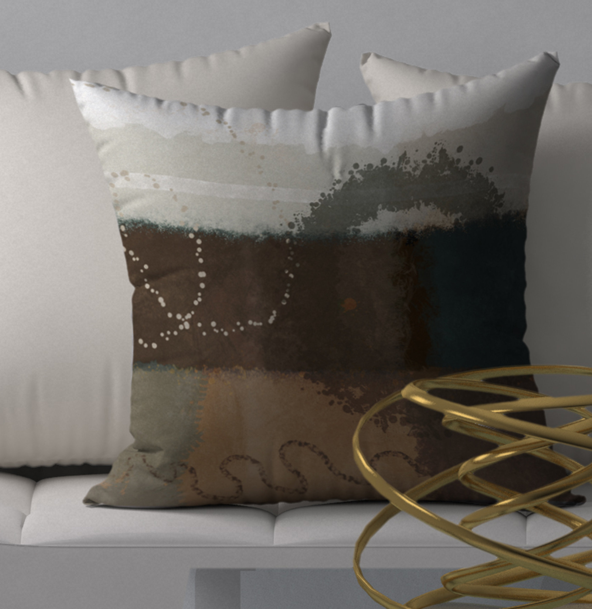 LeRoi Products Thrilling Invincible Square Pillow Cover & Insert | Wayfair