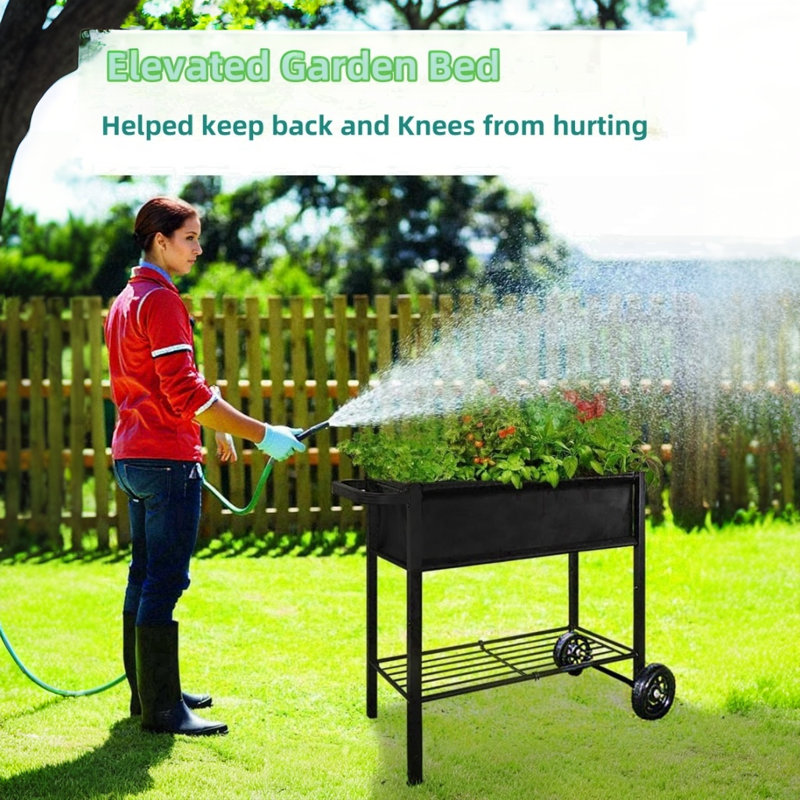 Arlmont & Co. Raised Garden Bed With Legs | Wayfair