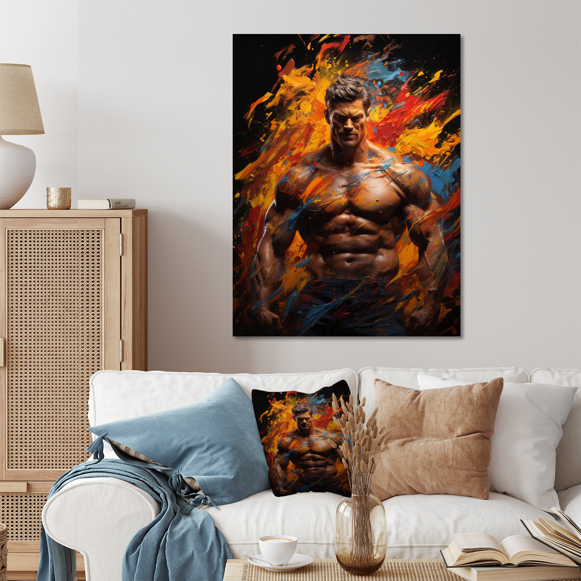 Winston Porter Bodybuilding Muscle Symphony II On Metal Print | Wayfair