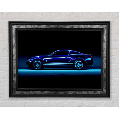 Bright Star Mustang GT500 - Single Picture Frame Art Prints | Wayfair.co.uk