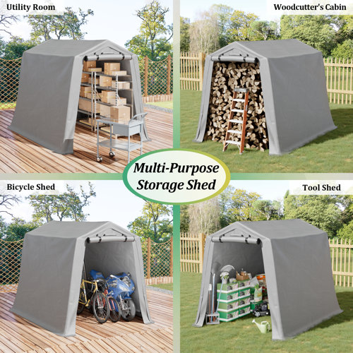 Homall Polypropylene Portable Storage Shed & Reviews | Wayfair