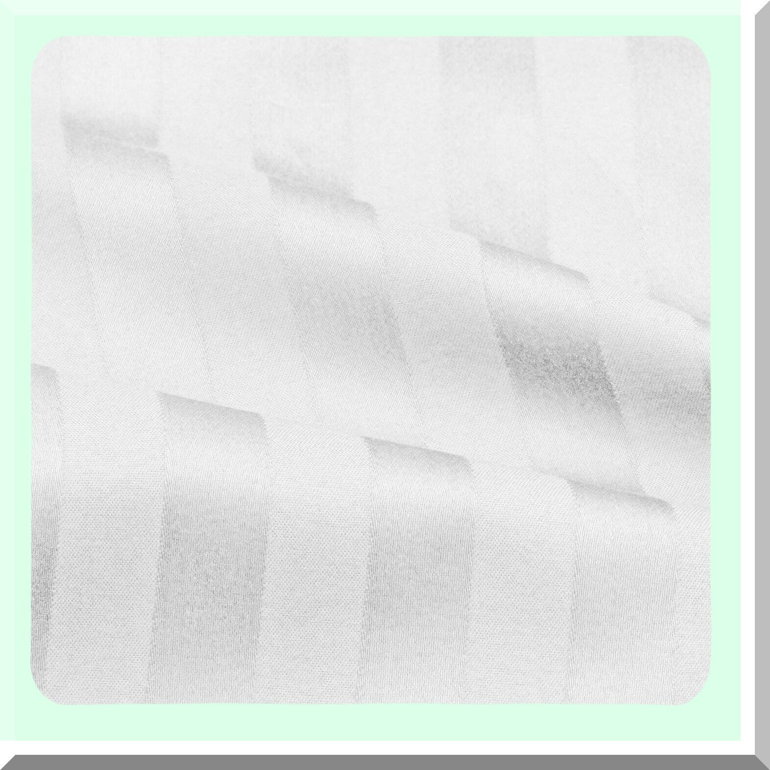 BRBCA Camper Comfort Stripe Sheet Set - White (70x80) - Deep Pocket ...