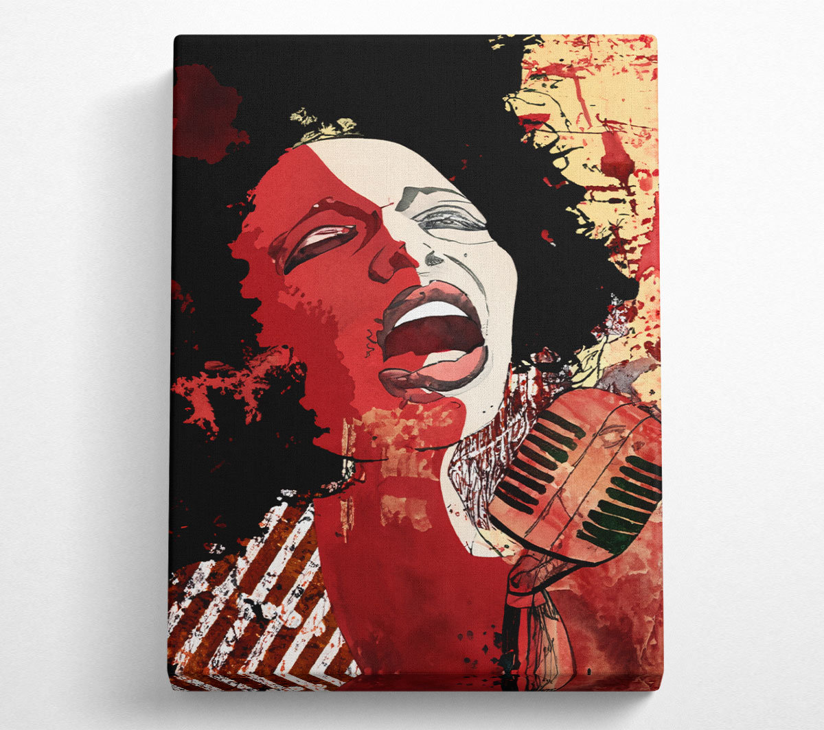 ClassicLiving Femail Vocalist Canvas Watercolour | Wayfair.co.uk