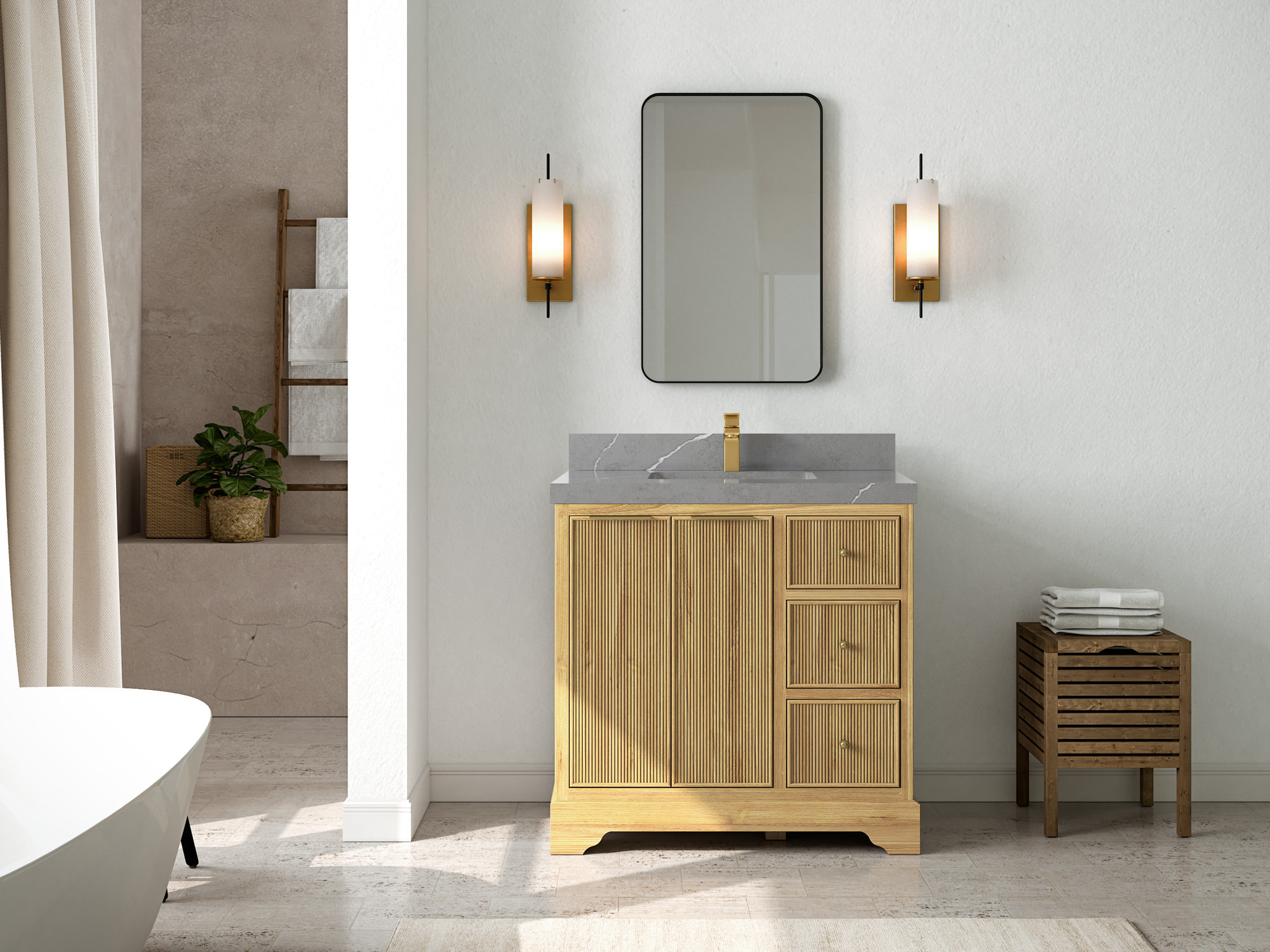 Red Barrel Studio® 36" Single Bathroom Vanity Set | Wayfair