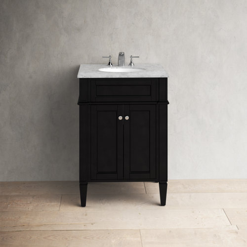 24 Inch Black Bathroom Vanities You'll Love | Wayfair