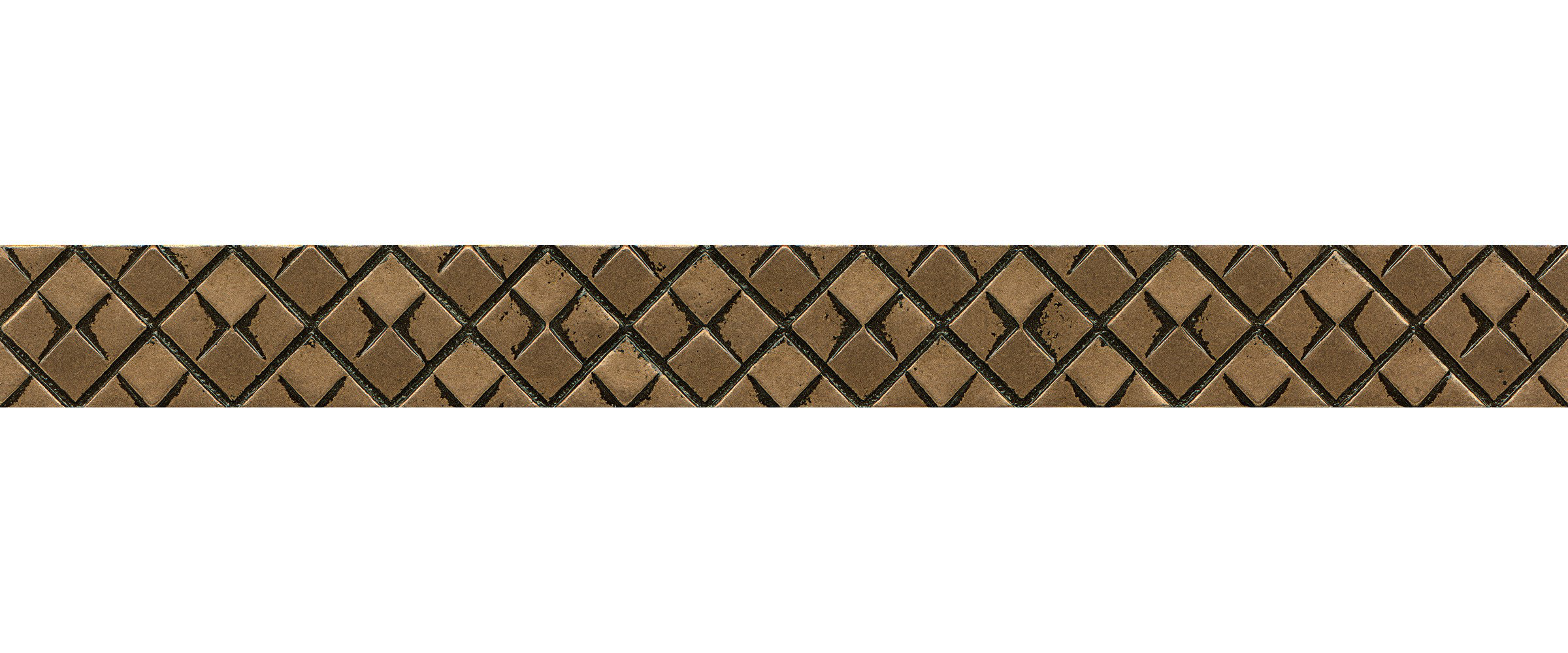 Bedrosians Ambiance 1.25" x 12" Resin Matrix City Border Tile | Wayfair