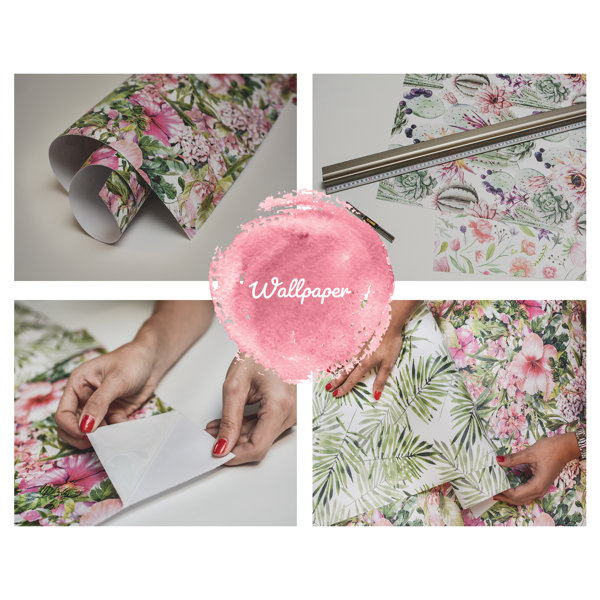 Rosalind Wheeler Burleen Matte Wallpaper Roll | Wayfair.co.uk