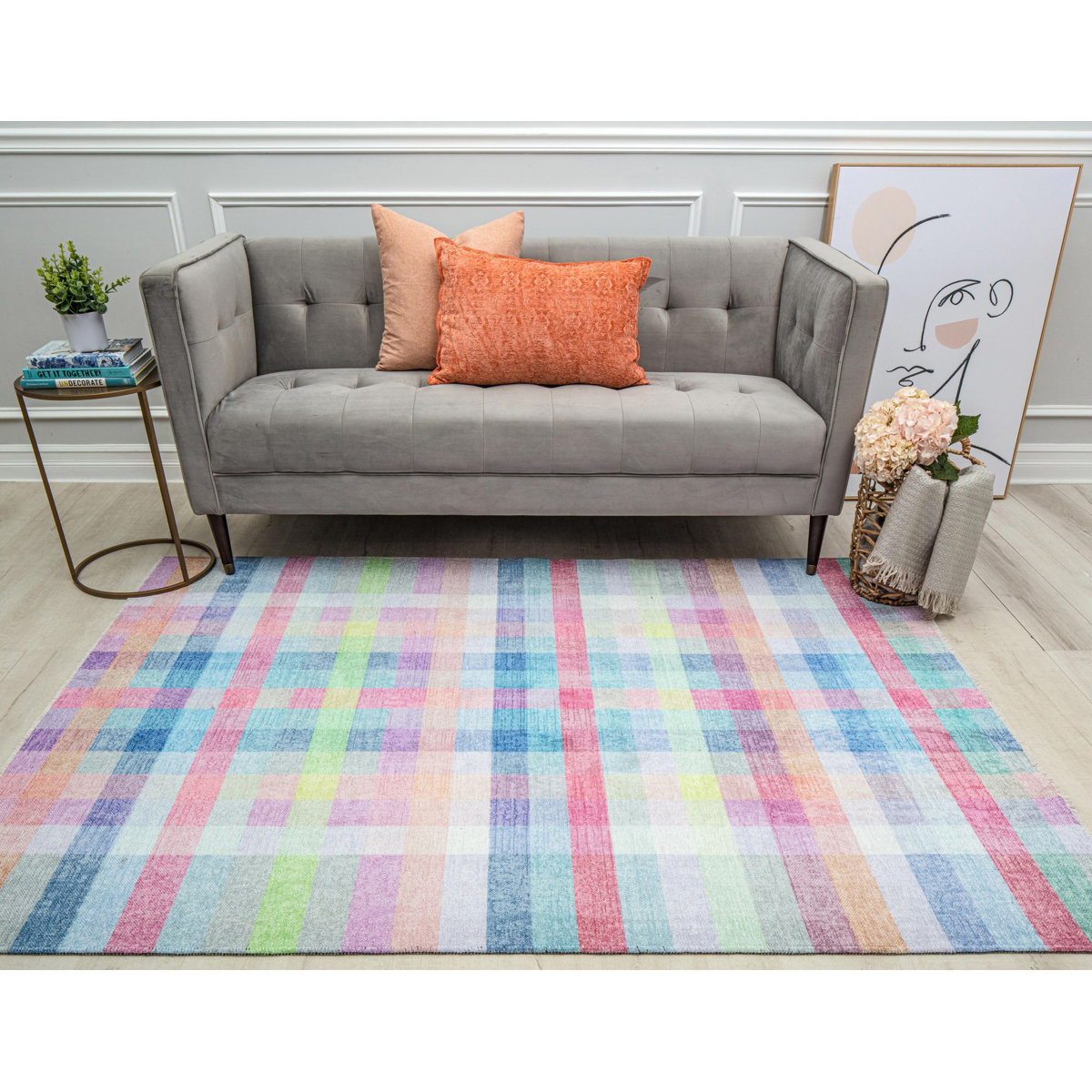 Isaac Mizrahi New York Eloise Contemporary Sweet Talk Area Rug ...