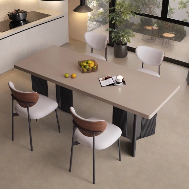 dinlin home Modern minimalist style dining table and chair | Wayfair