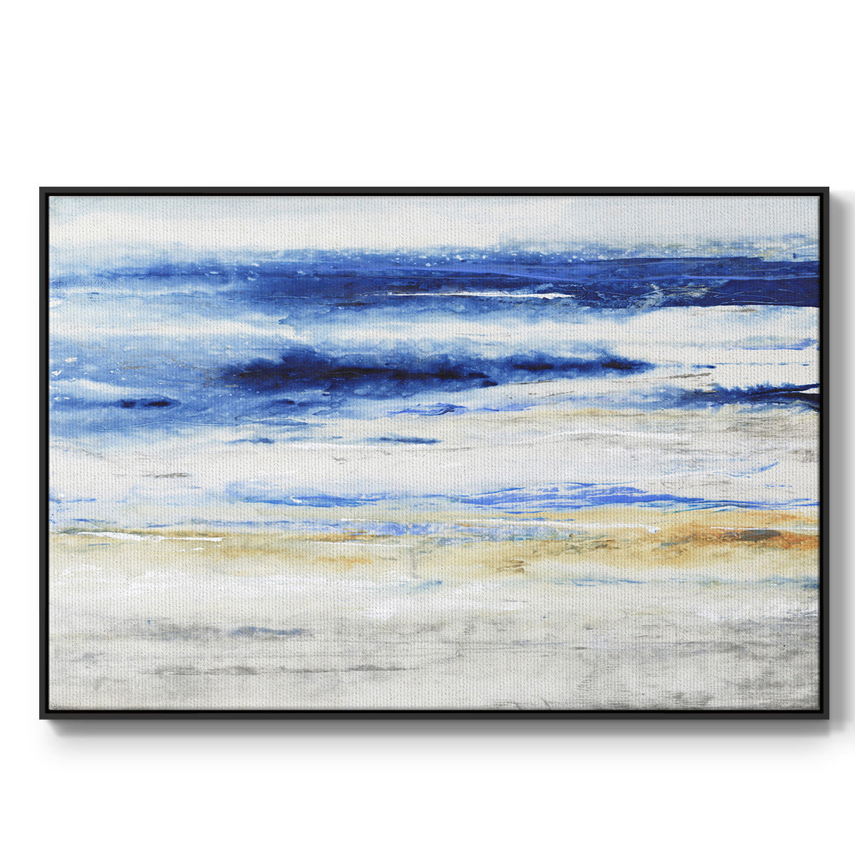 Wexford Home Choppy Seas I Framed On Canvas Painting | Wayfair