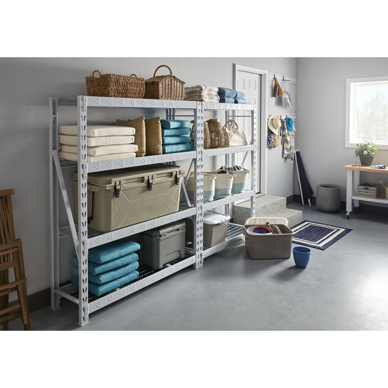 Gladiator® 60" Wide Heavy Duty Rack With Four 18" Deep Shelves ...