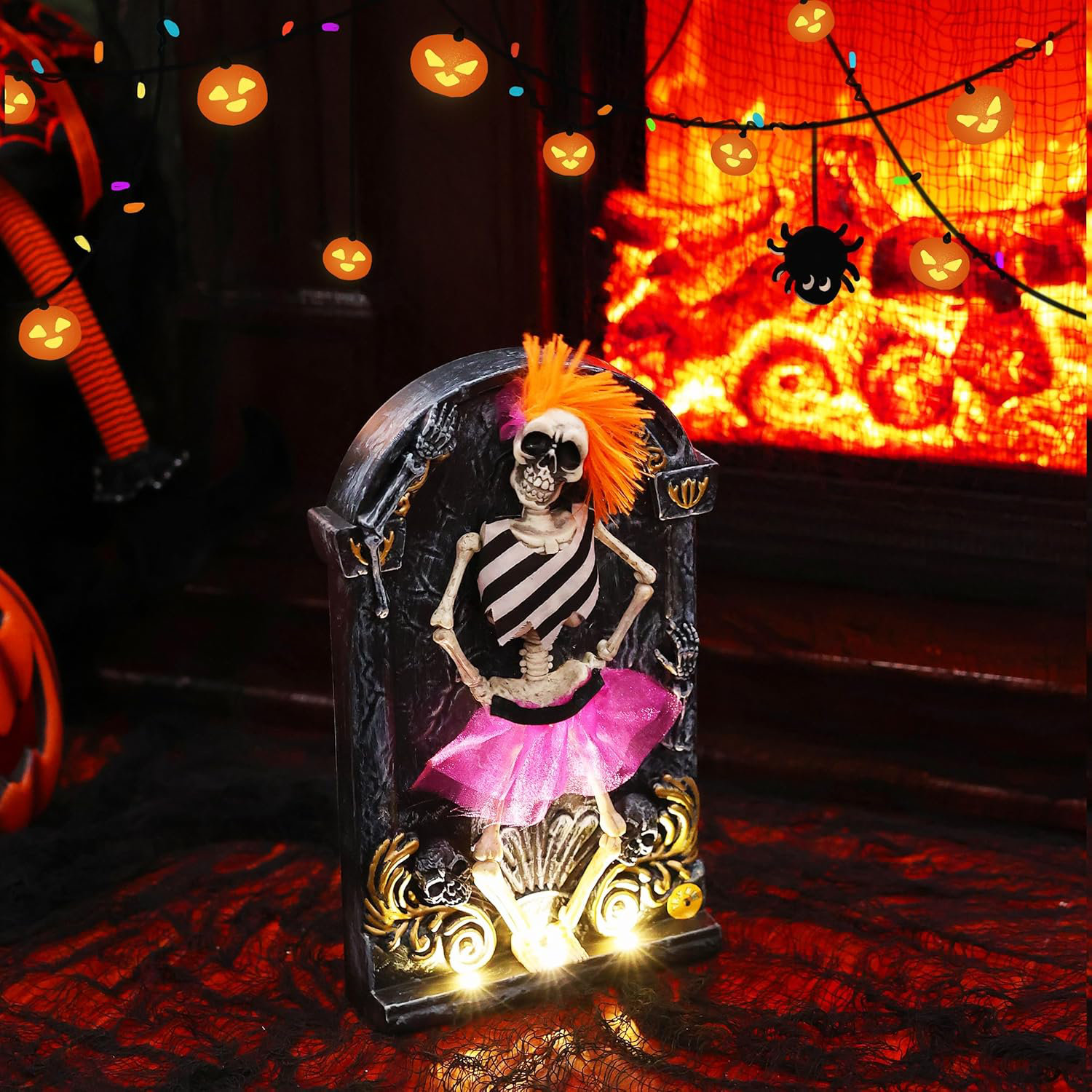 Ophelia & Co. Halloween Decorations Animated Dancing Skeletons On ...