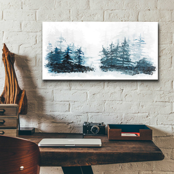 Millwood Pines Blue Pine Forest II by Angela Bawden - Unframed Drawing ...