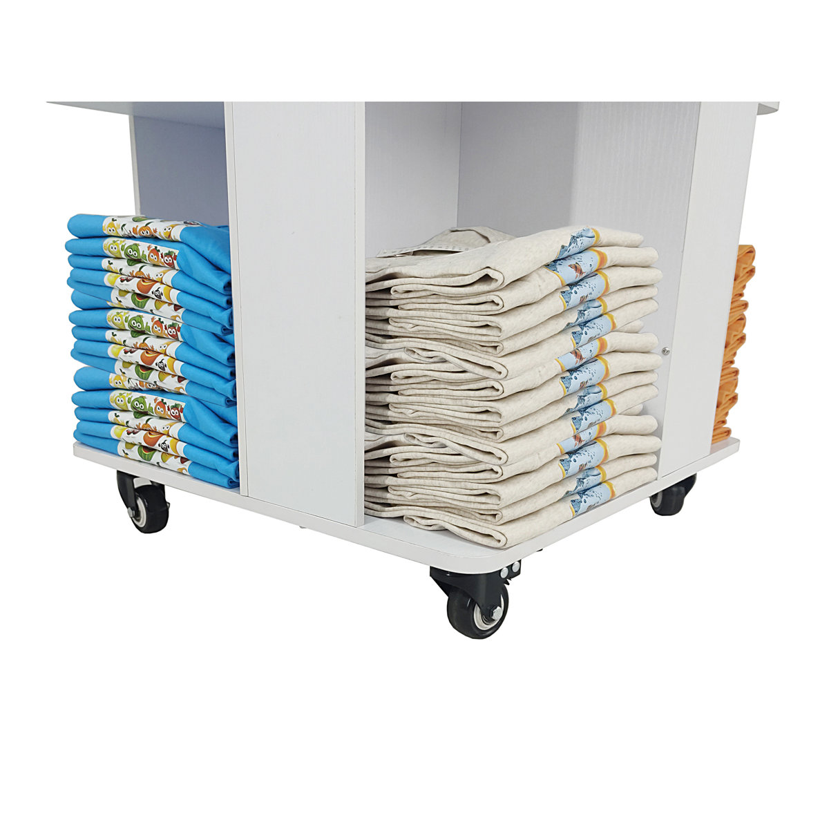 FixtureDisplays T-Shirt Floor Stand Jeans Pants Gifware Display Shelves ...